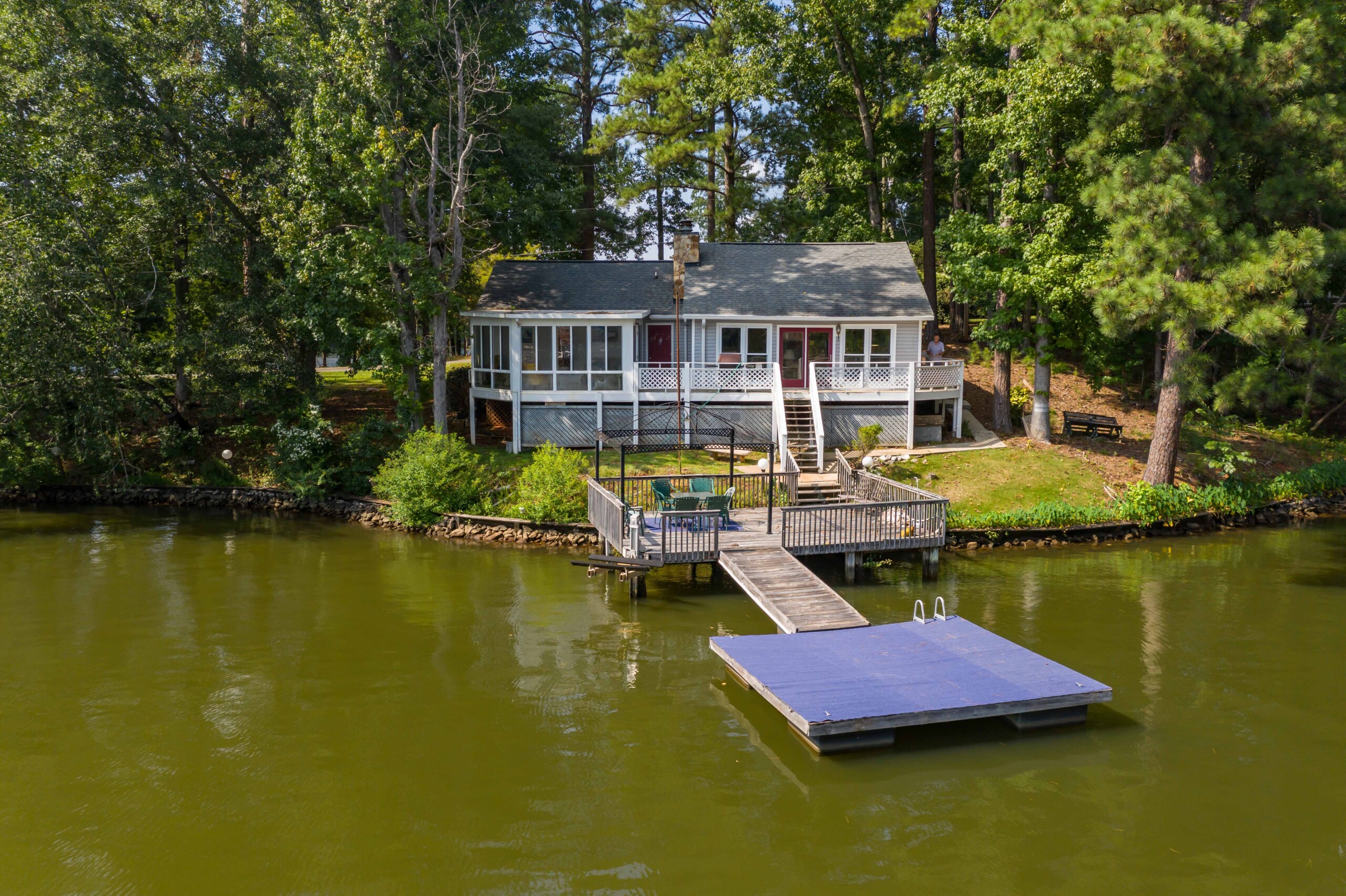Charming Lakeside Retreat SOLD! | Lake Harding Homes