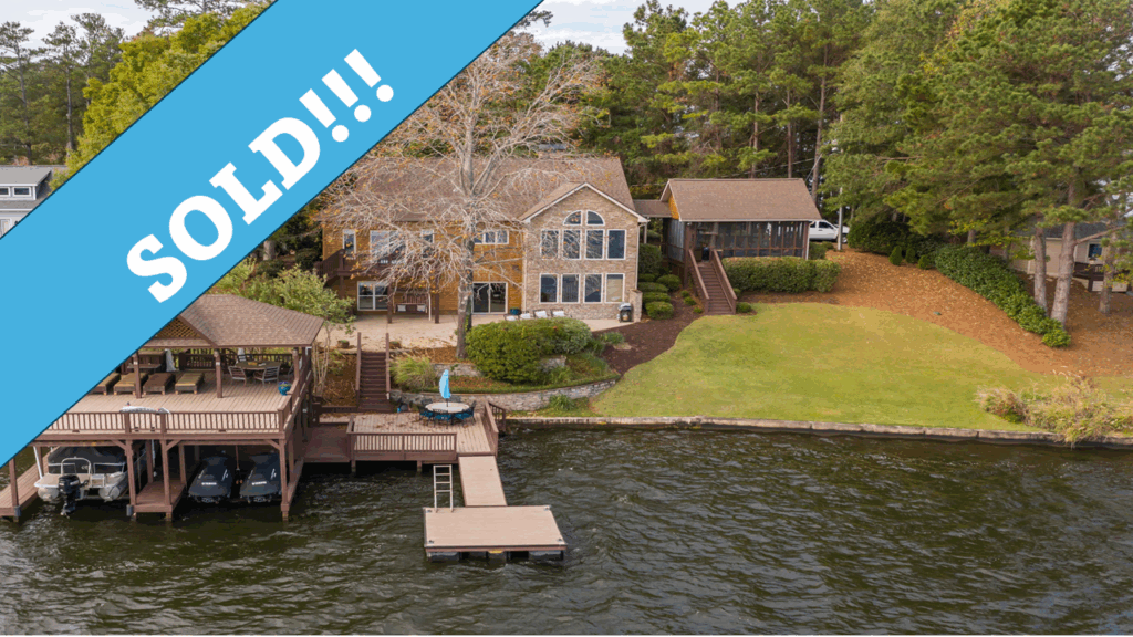 Stunning Custom Waterfront Home SOLD!!! | Lake Harding Homes