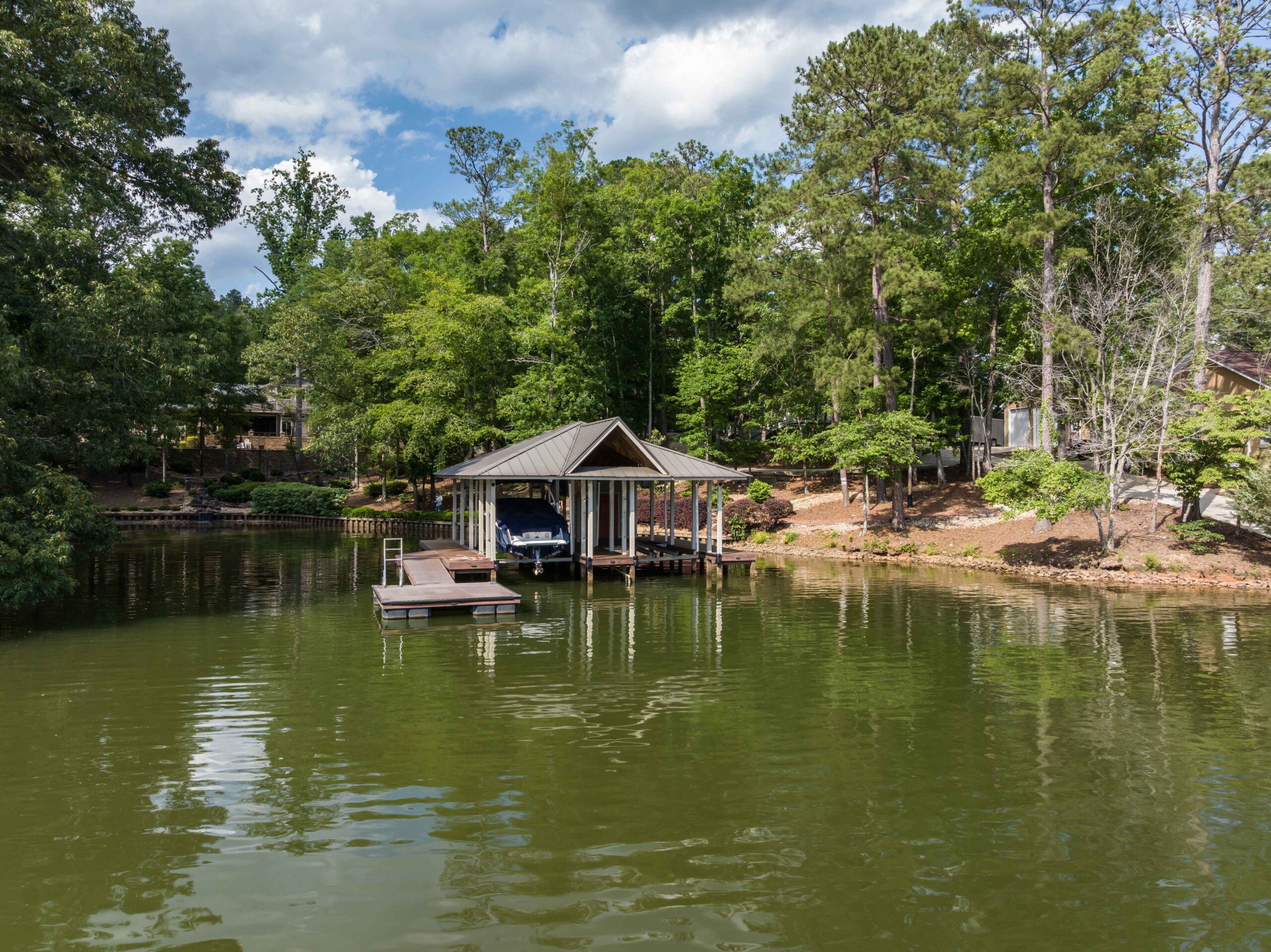 Exceptional Lakefront Estate | Lake Harding Homes